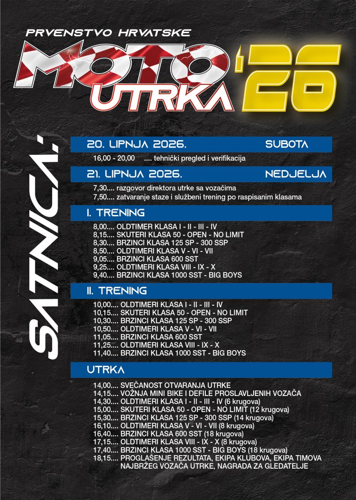 16.06.2026. Nagrada Križevaca - satnica i letak, 21.06.2026. - HMS ...